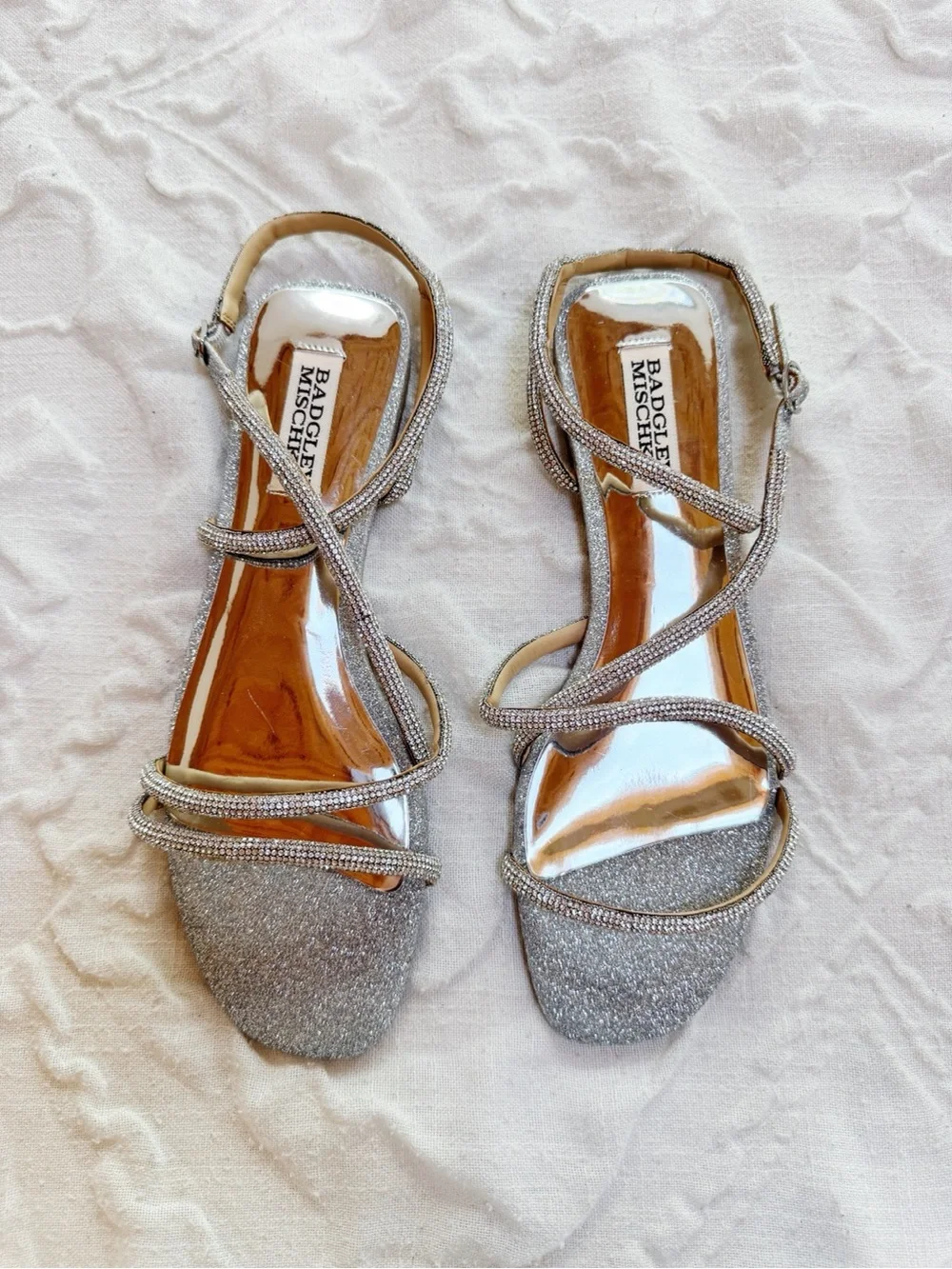 Badgley Mischka | Shoes | Badgley Mischka Ivie Sandal Size 75 | Poshmark